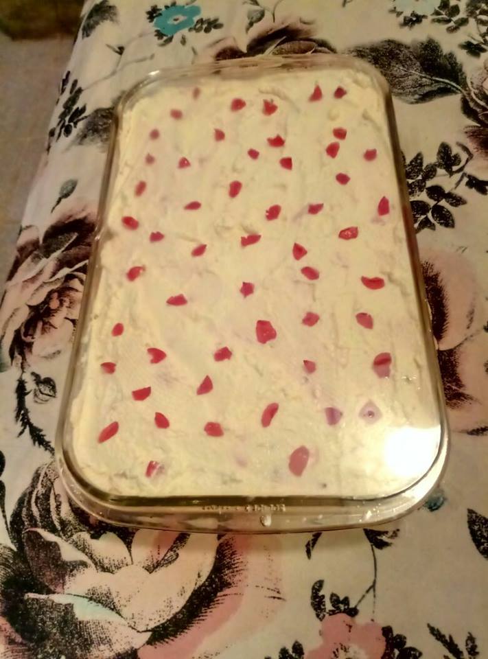 MALVALEKKER-TERT MET MAASKAAS / MARSHMALLOW-TART WITH COTTAGE CHEESE ...