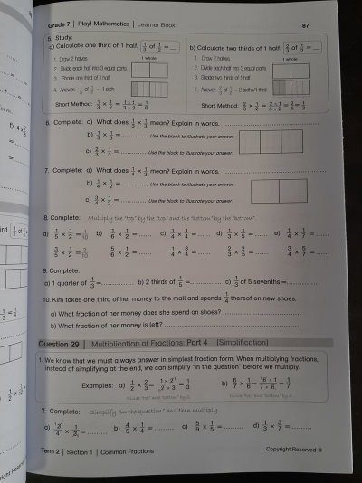 Grade 7 - Take a look inside our Grade 7 Play! Mathematics Learner Book ...