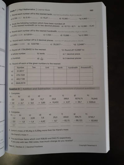 Grade 7 - Take a look inside our Grade 7 Play! Mathematics Learner Book ...