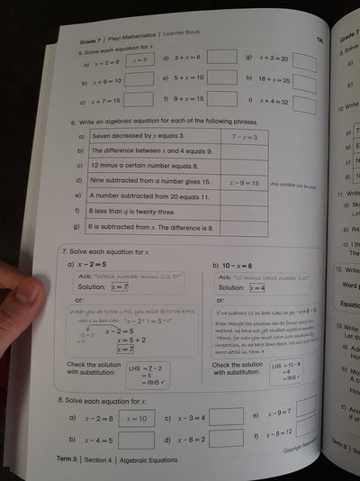 Grade 7 - Take a look inside our Grade 7 Play! Mathematics Learner Book ...