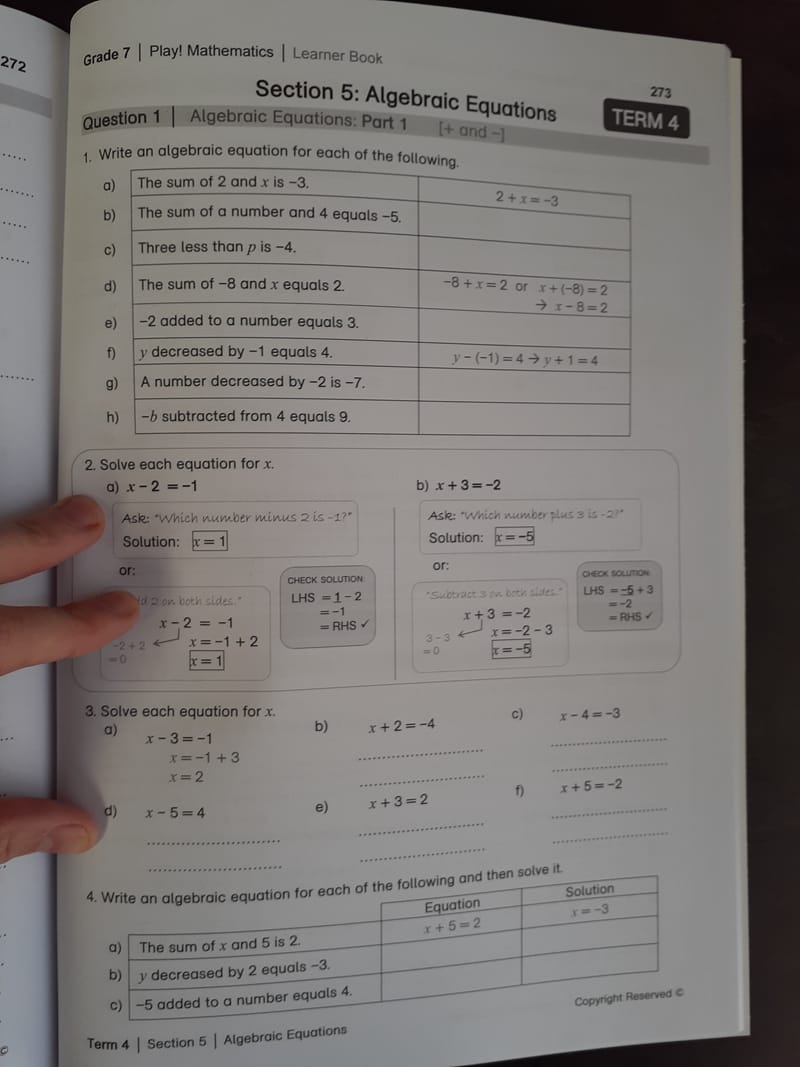 Grade 7 - Take a look inside our Grade 7 Play! Mathematics Learner Book ...