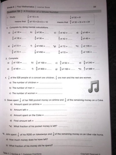 Grade 6 - Take a look inside our Grade 6 Play! Mathematics Learner Book ...