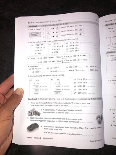 Grade 6 - Take a look inside our Grade 6 Play! Mathematics Learner Book ...