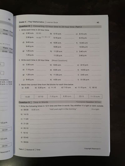 Grade 5 - Take a look inside our Grade 5 Play! Mathematics Learner Book ...