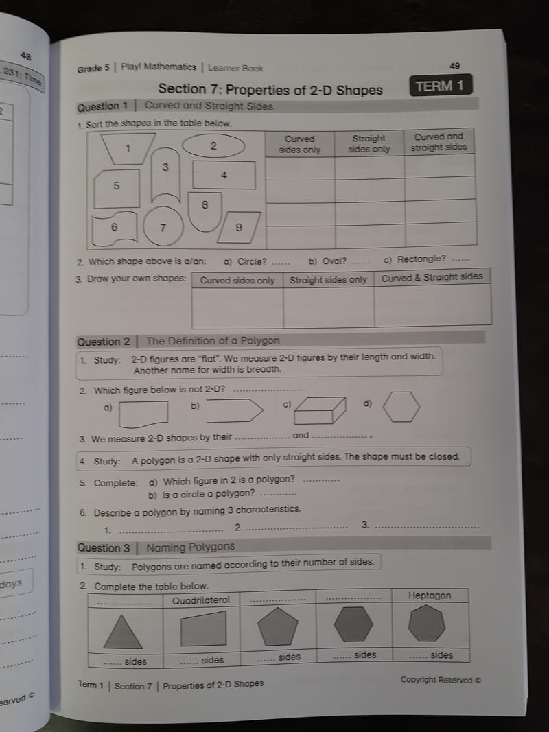 Grade 5 - Take a look inside our Grade 5 Play! Mathematics Learner Book ...