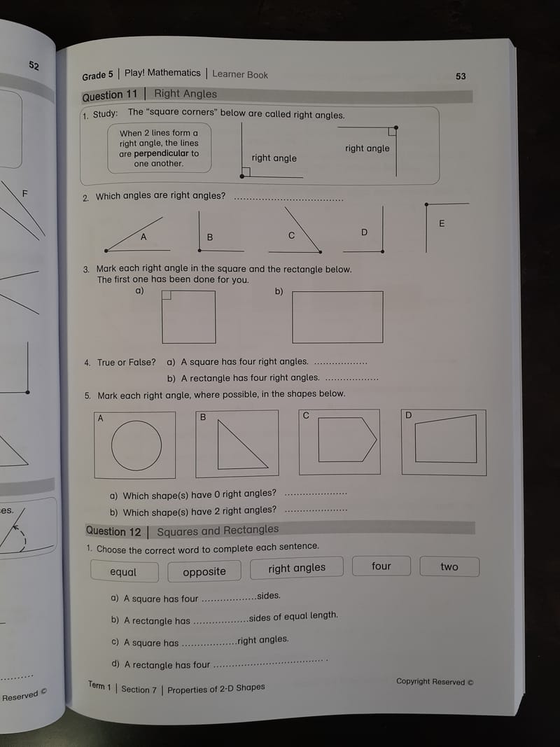 Grade 5 - Take a look inside our Grade 5 Play! Mathematics Learner Book ...
