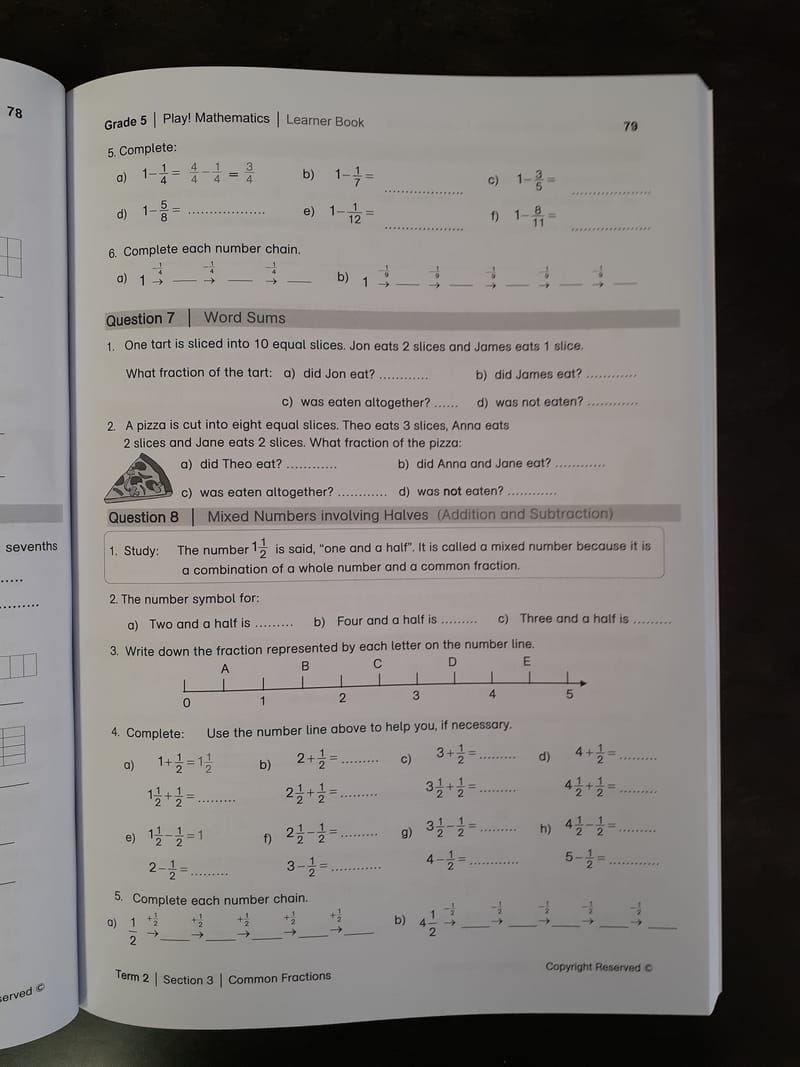 Grade 5 - Take a look inside our Grade 5 Play! Mathematics Learner Book ...