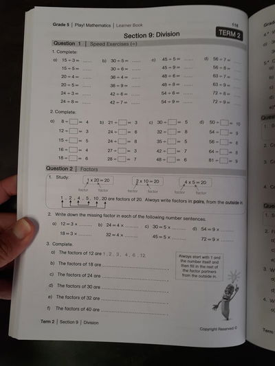 Grade 5 - Take a look inside our Grade 5 Play! Mathematics Learner Book ...