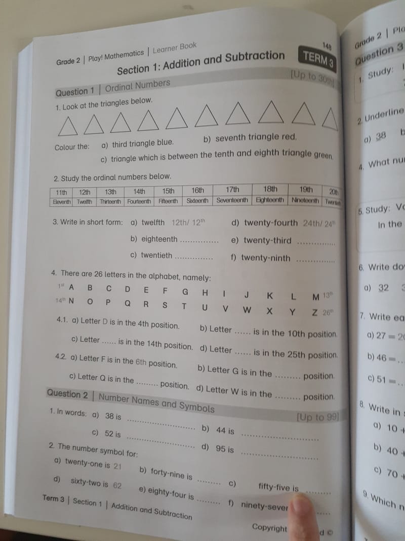 Grade 2 - Take a look inside our Grade 2 Play! Mathematics Learner Book ...