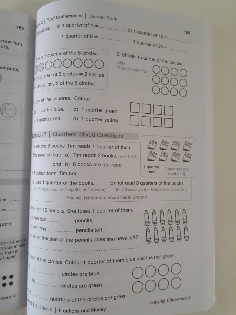 Grade 2 - Take a look inside our Grade 2 Play! Mathematics Learner Book ...