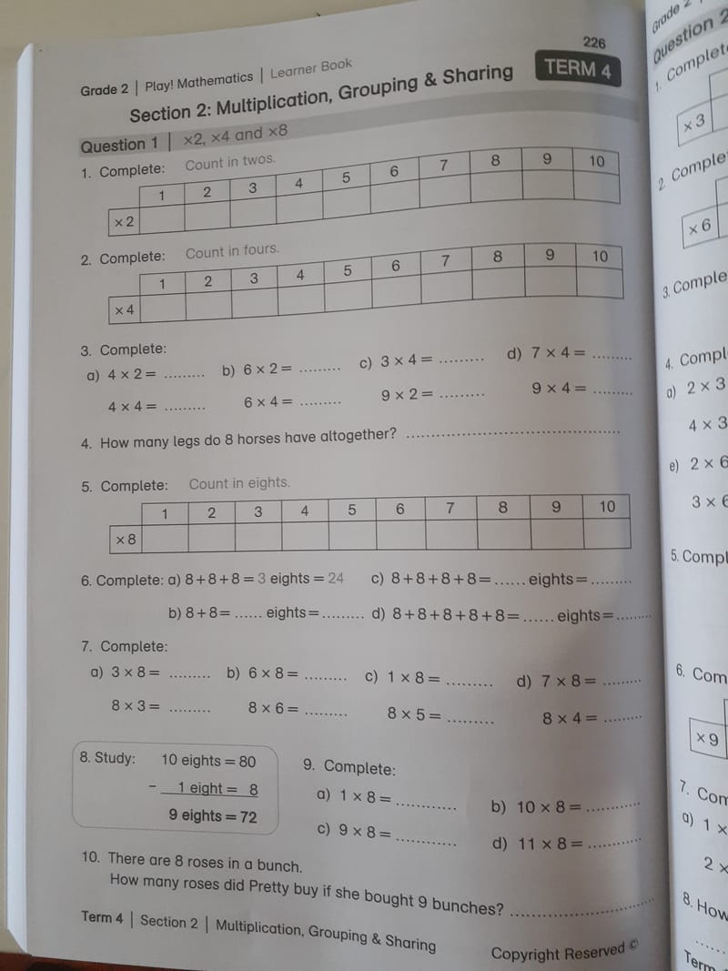 Grade 2 - Take a look inside our Grade 2 Play! Mathematics Learner Book ...