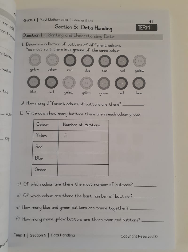 Grade 1 - Take a look inside our Grade 1 Play! Mathematics Learner Book ...