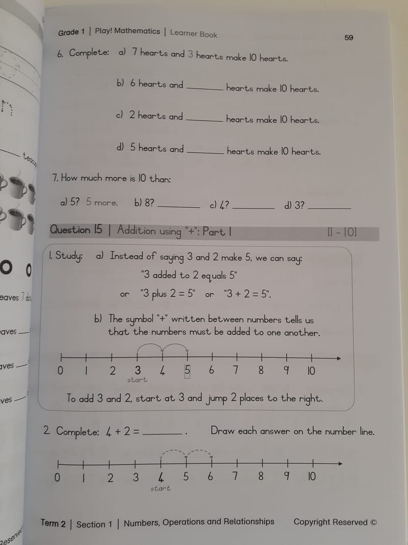 Grade 1 - Take a look inside our Grade 1 Play! Mathematics Learner Book ...