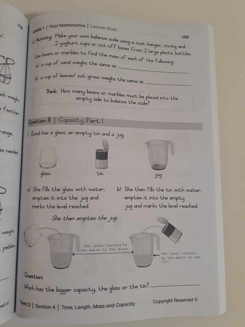 Grade 1 - Take a look inside our Grade 1 Play! Mathematics Learner Book ...
