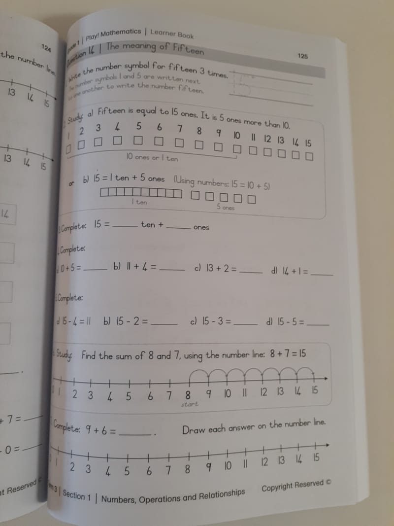 Grade 1 - Take a look inside our Grade 1 Play! Mathematics Learner Book ...