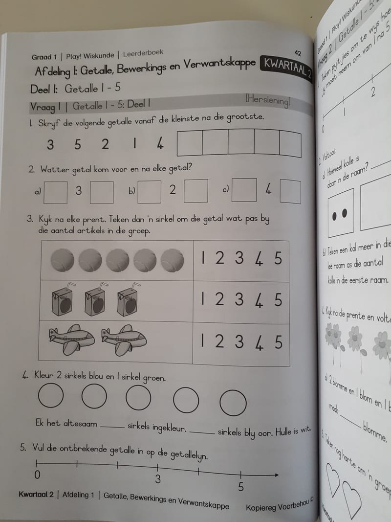 Graad 1 - Take a look inside our Graad 1 Play! Wiskunde Leerderboek ...