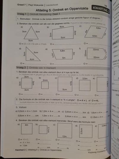 Graad 7 - Take a look inside our Graad 7 Play! Wiskunde Leerderboek ...
