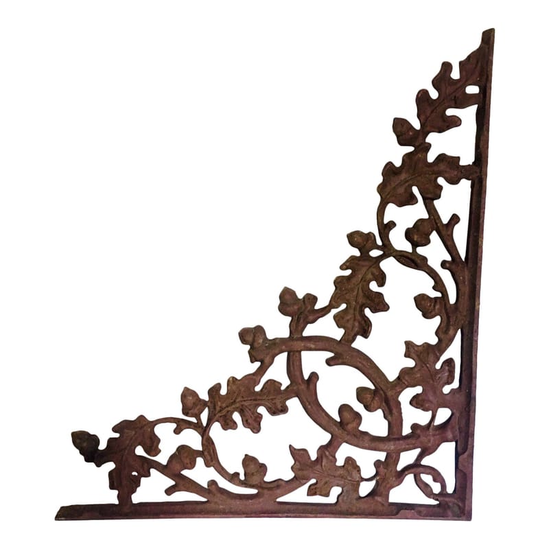 Late 19th Century Antique Cast Iron Veranda Bracket - The Old Church on ...