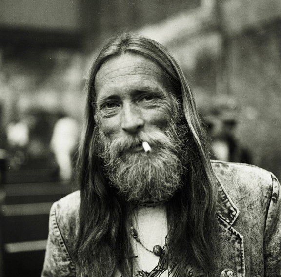 Joseph-Philippe Bevillard - Hippie, Boston, Massachusetts 1992 - Squal ...