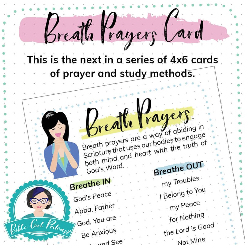Breath Prayers - Bible Girl