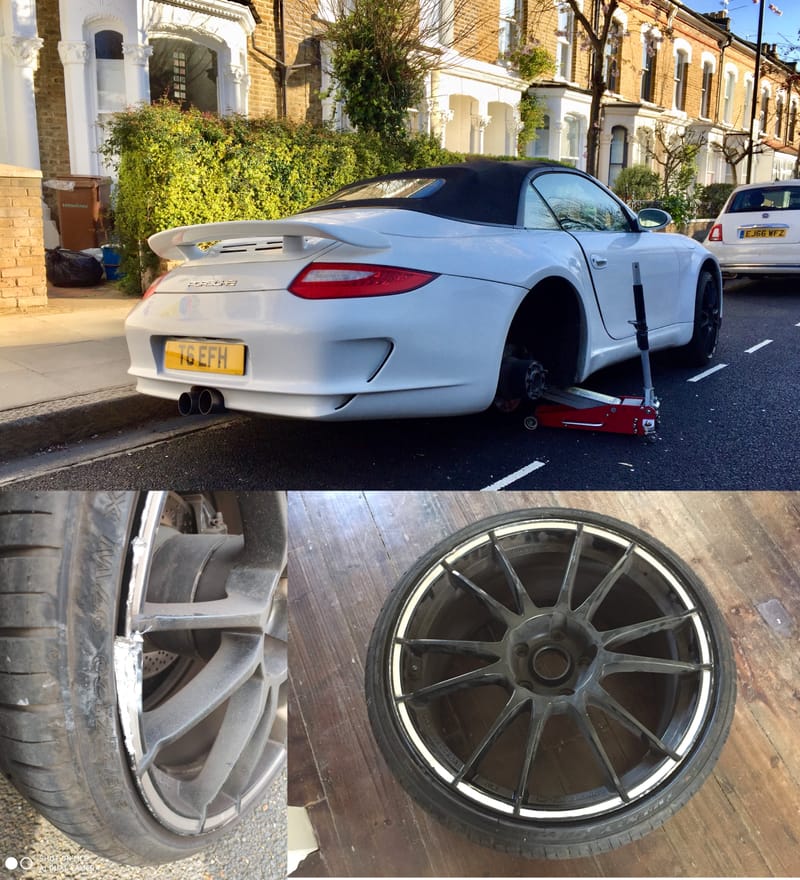 Porsche 911 Rim Damage Repair | Alloywheelwelding.co.uk ...
