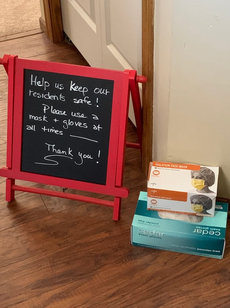 Help keep our residents safe - www.maxwellhousecare.com