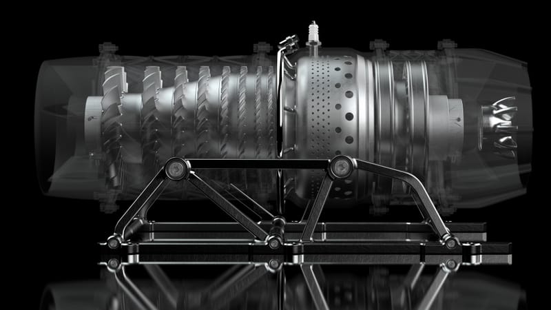 Exo-Skeletal Turbojet Engine - Engineering Portfolio - Alex Schmidt