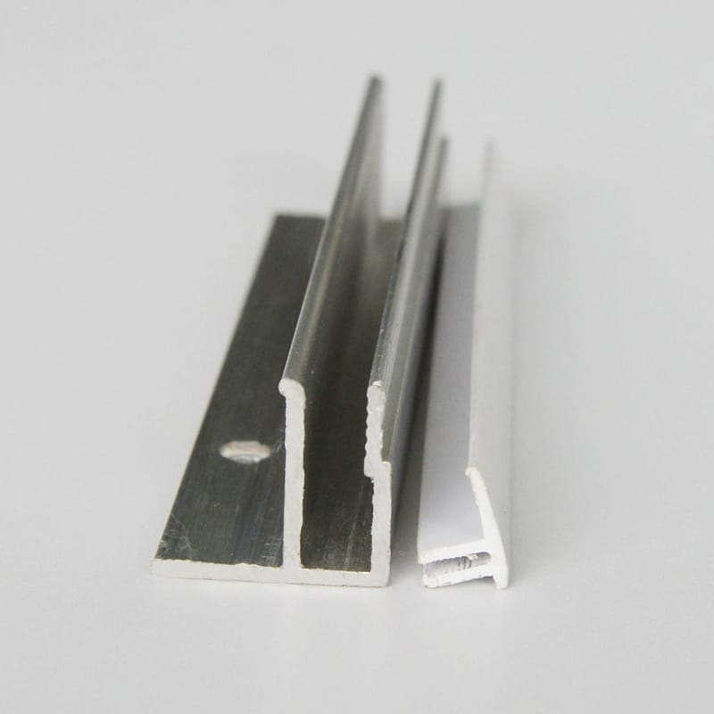 F#2 Aluminum ceiling profile with decoration strip for stretch ceilings ...