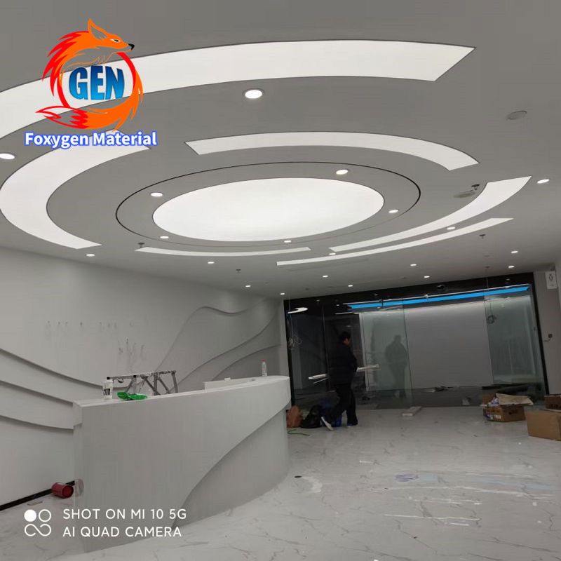 Shanghai Foxygen|pvc stretch ceiling profile|pvc stretch ceiling film ...