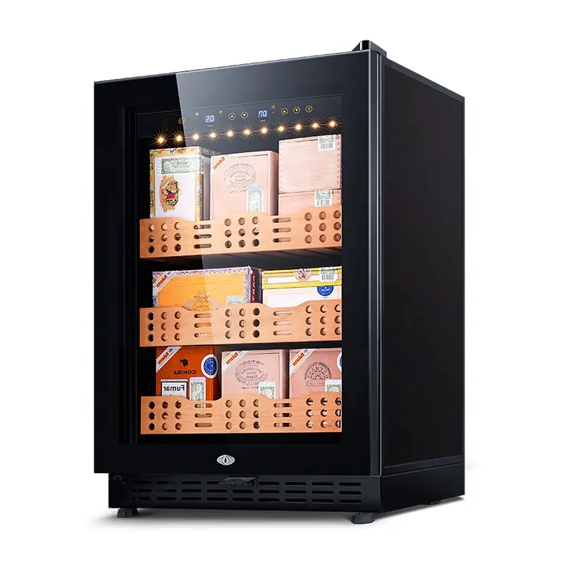 High Quality Custom Humidor Cabinet Cigar Cooler Humidor Electric Cedar ...