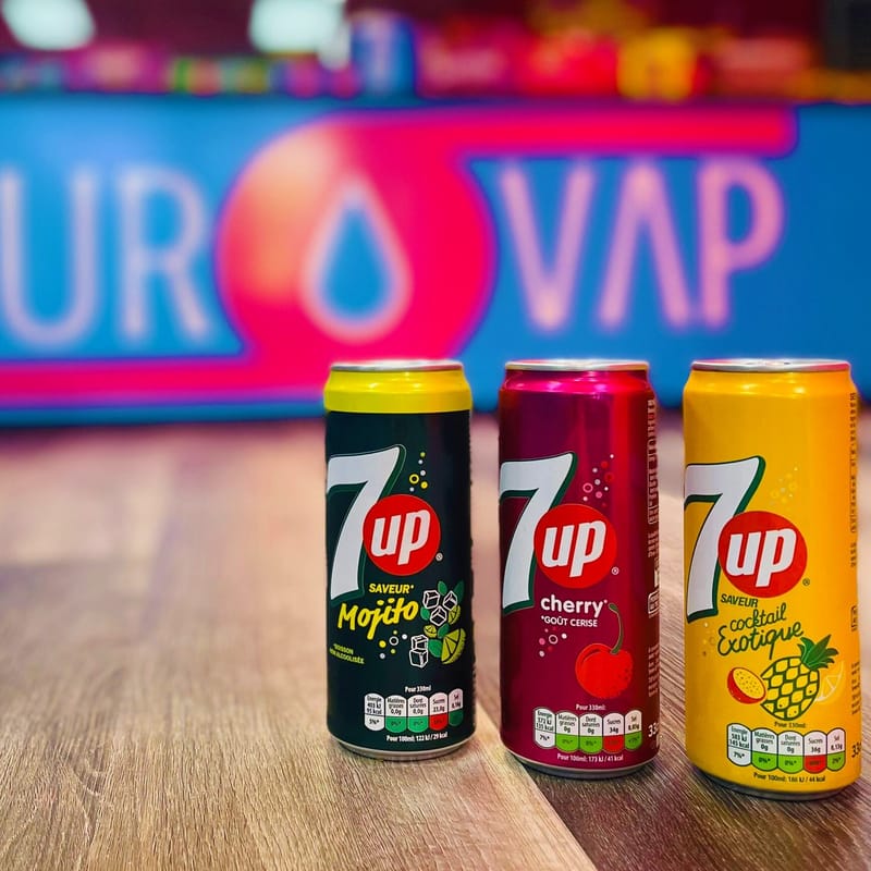 7up Exotic Soda Full Lineup - EUROVAP