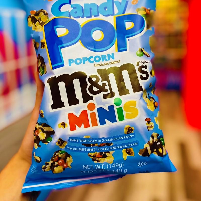 Candy Pop M&M Popcorn - EUROVAP