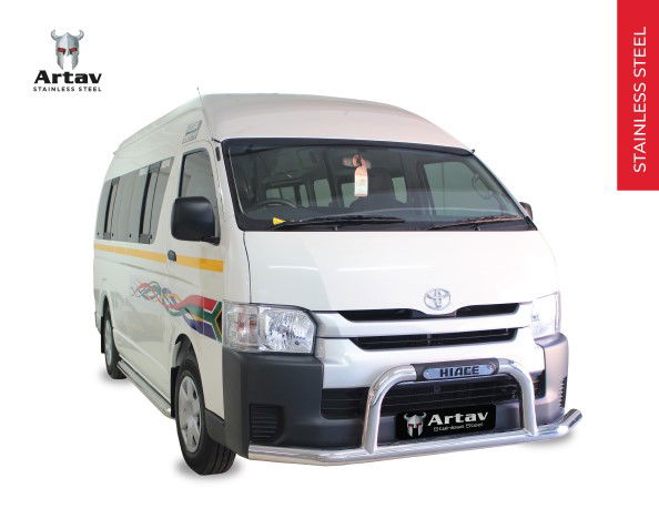 Toyota Quantum/Hiace Stainless Steel Nudge Bar - TOWRITE