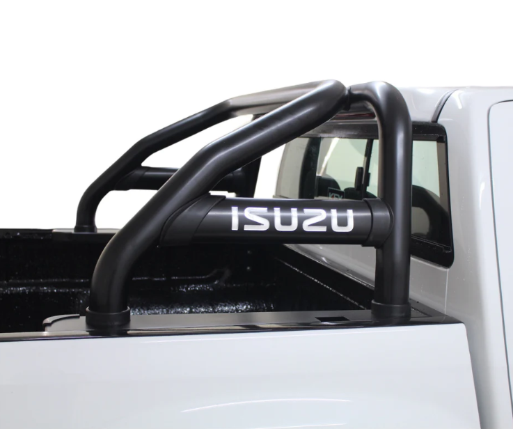 Isuzu Gen 7 Stainless Steel Roll bar Silver /Black - TOWRITE