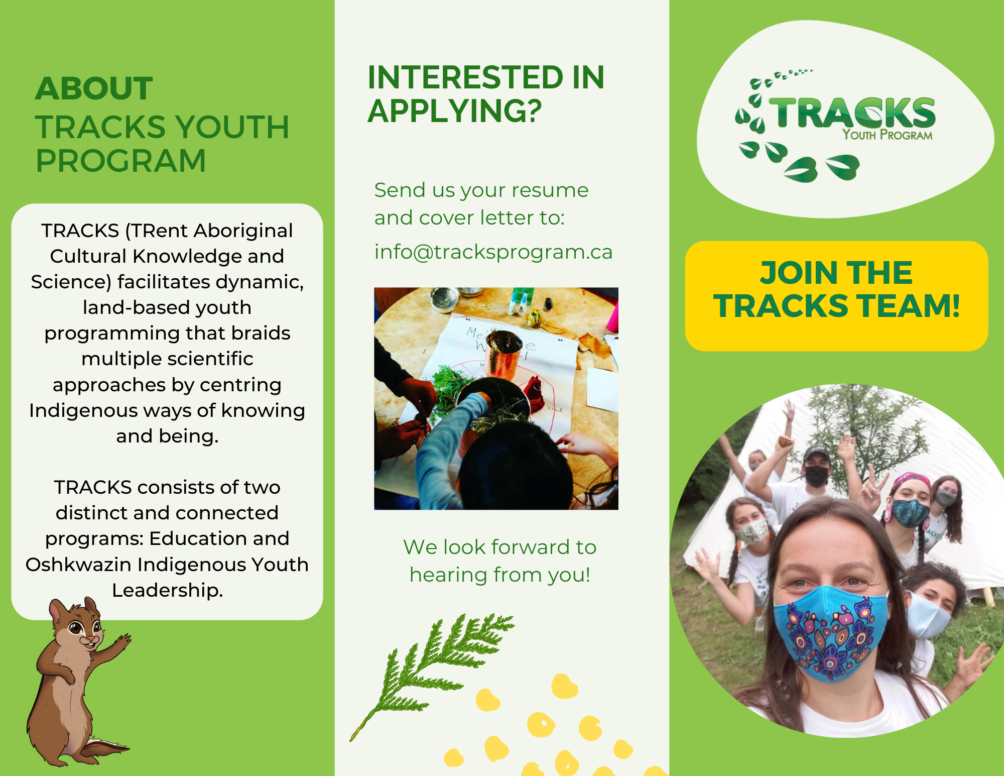 TRACKS Youth Program