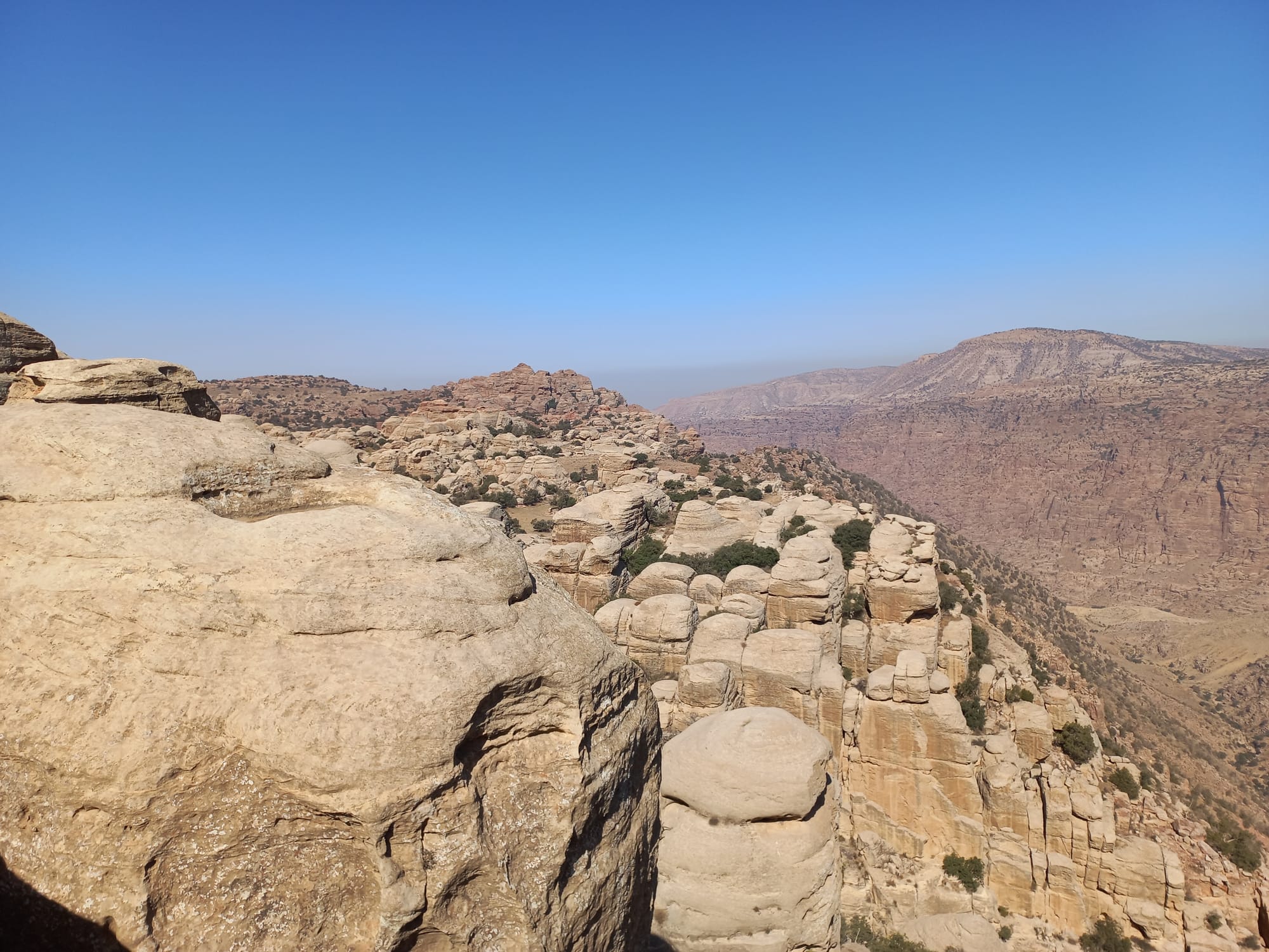 Shaq El Reesh area (Dana) - Paths of Jordan