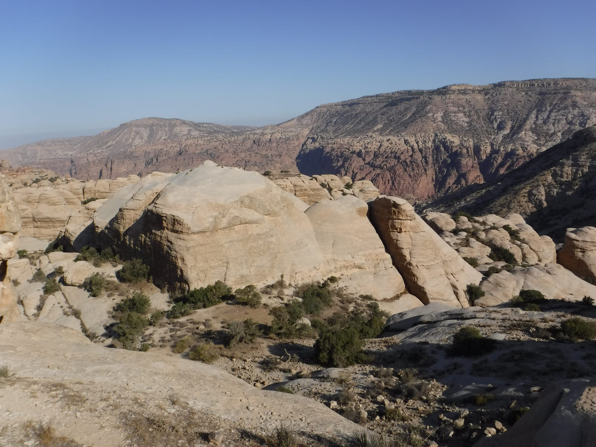 Shaq El Reesh area (Dana) - Paths of Jordan