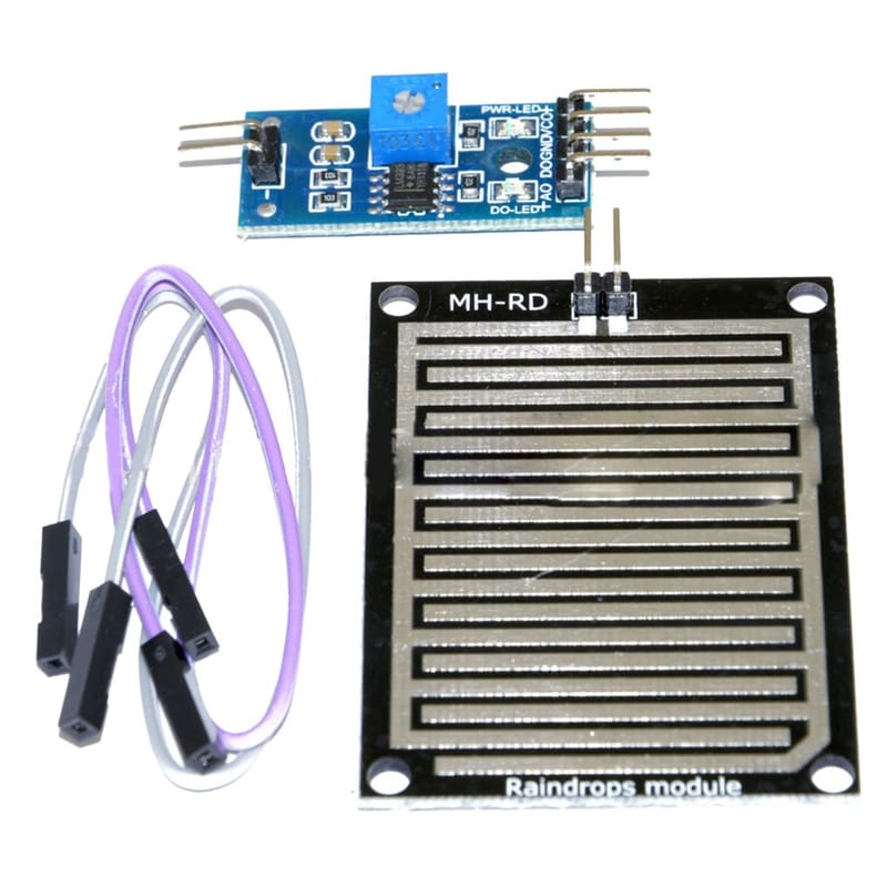 Humidity Detection Sensor Module Rain Detection (Black) - DIGIKOM ... Humidity Detection Sensor Module Rain Detection (Black) - DIGIKOM ...