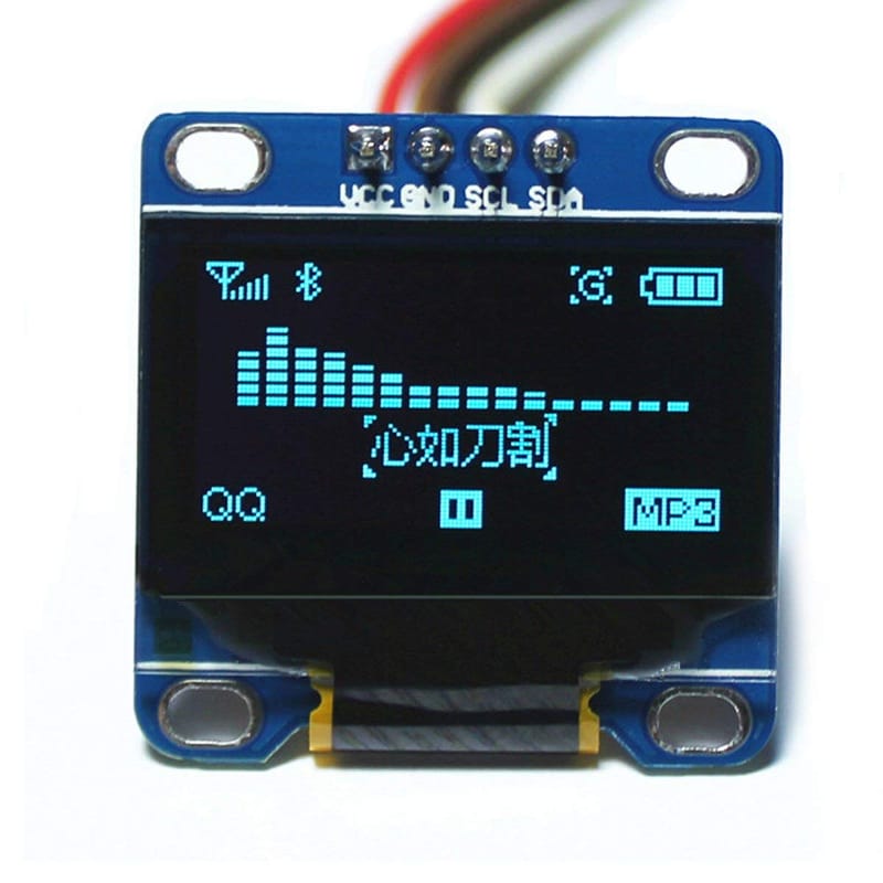 128X64 OLED LCD LED Display Module For Arduino 0.96" I2C IIC Serial ...