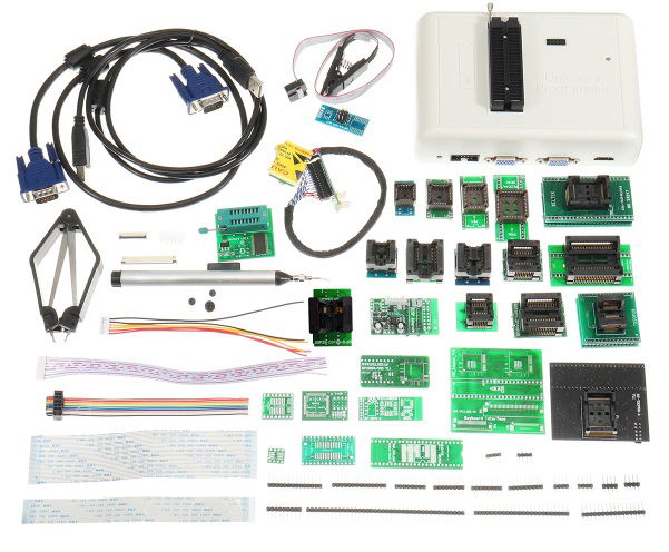 Universal Programmer Rt809h Emmc Nand Flash Programmer 31 Adapters Digikom Electronics