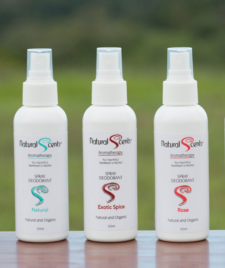 Natural Spray Deodorants - naturalscents.com.au
