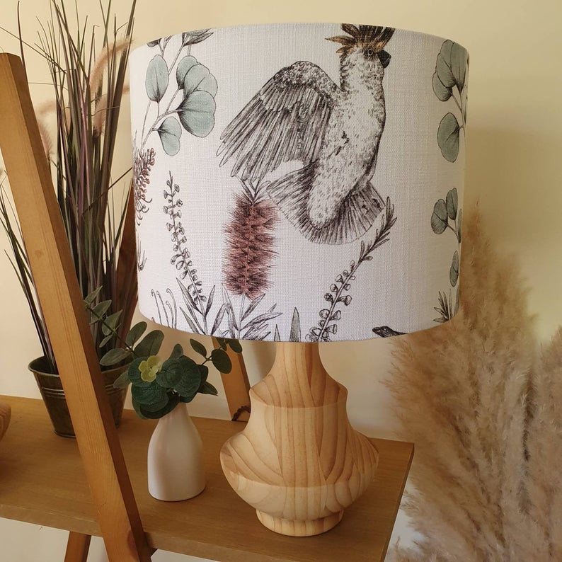 Australian Fauna and Flora - Livs Lamps - Custom Lampshade Maker