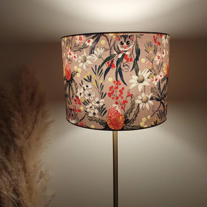 Australian Fauna and Flora - Livs Lamps - Custom Lampshade Maker