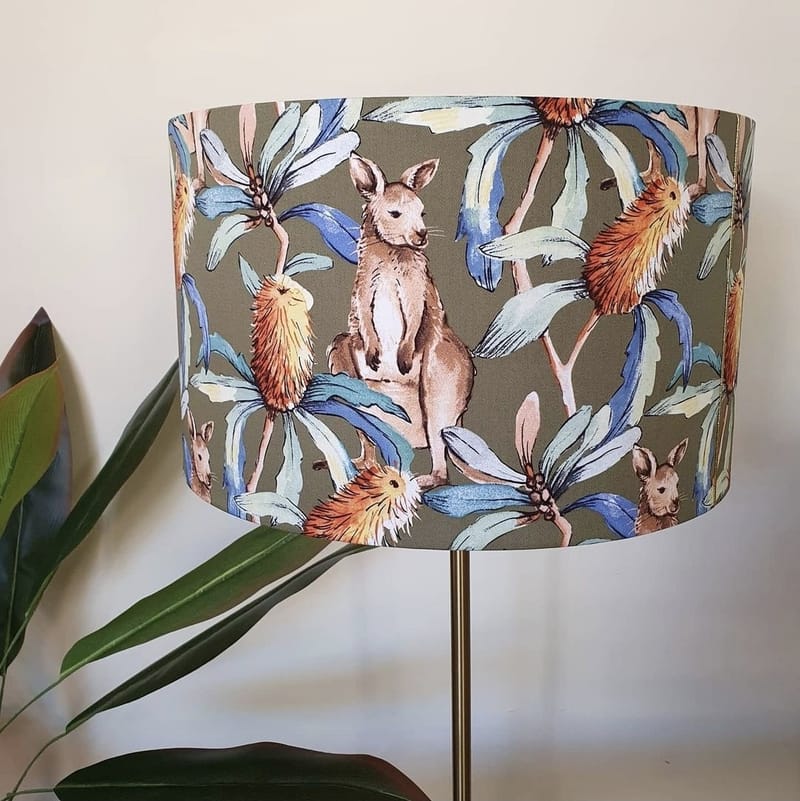 Australian Fauna and Flora - Livs Lamps - Custom Lampshade Maker