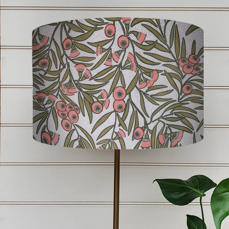 Screen Printed Fabrics - Livs Lamps - Custom Lampshade Maker