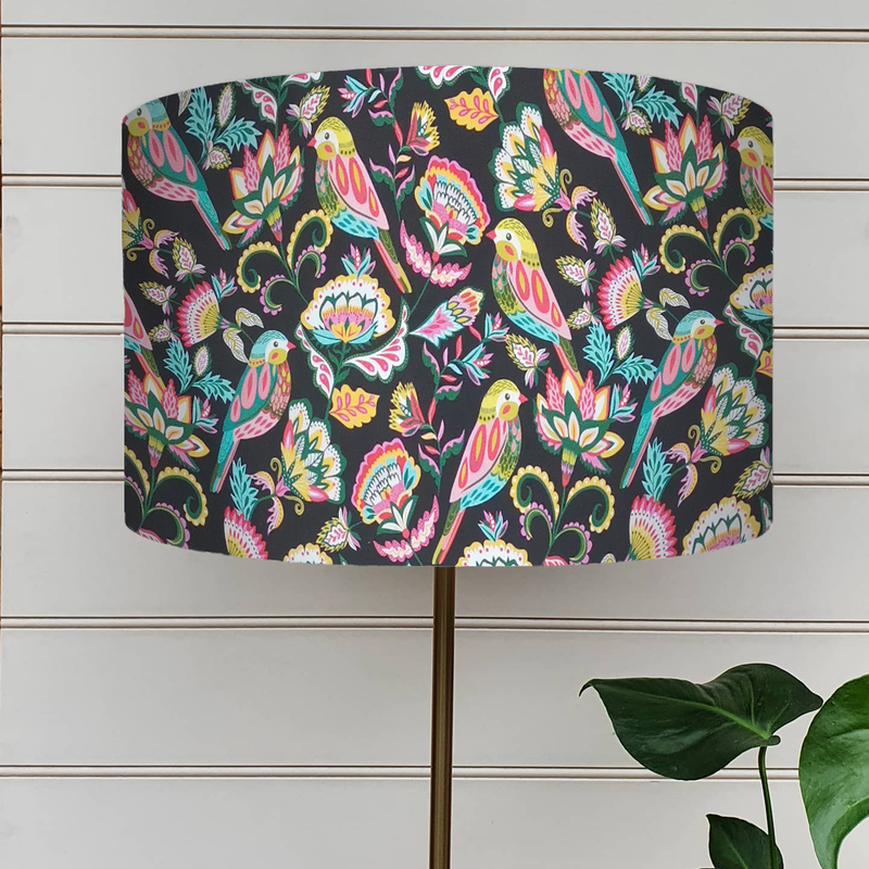 Falling Leaves Lampshade - Livs Lamps - Custom Lampshade Maker