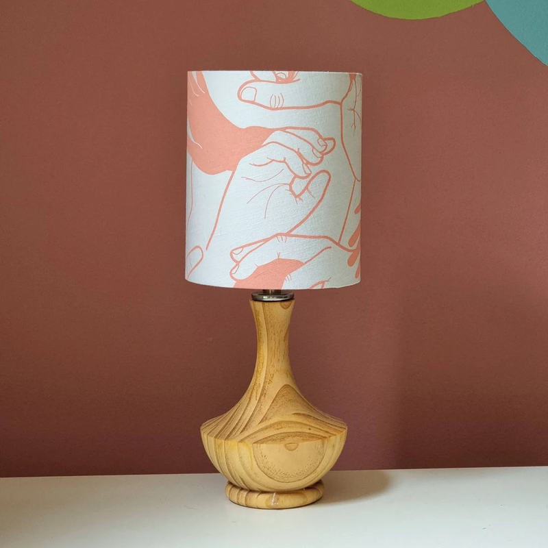 Screen Printed Fabrics - Livs Lamps - Custom Lampshade Maker