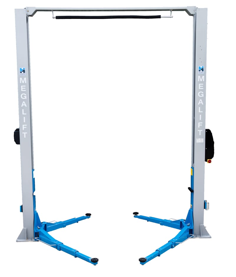 Megalift 4500XL Hydraulic Baseless Two post lift