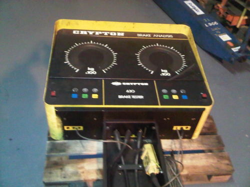 HGV Truck Roller Brake Tester