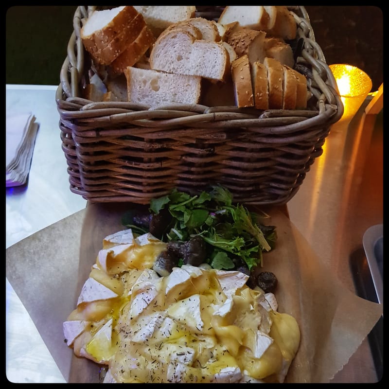 Oven Baked Camembert Platter